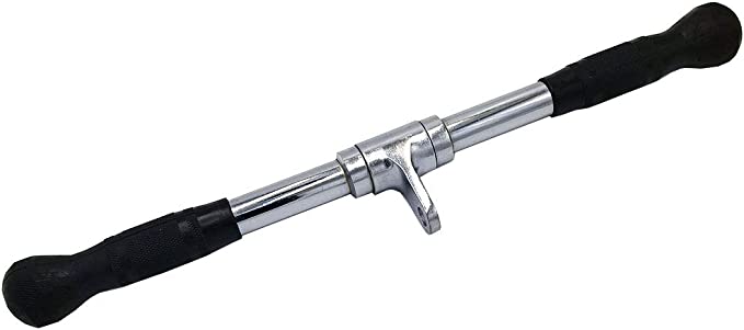 Straight Rotating Bar Attachment - Elite Pro Fitness