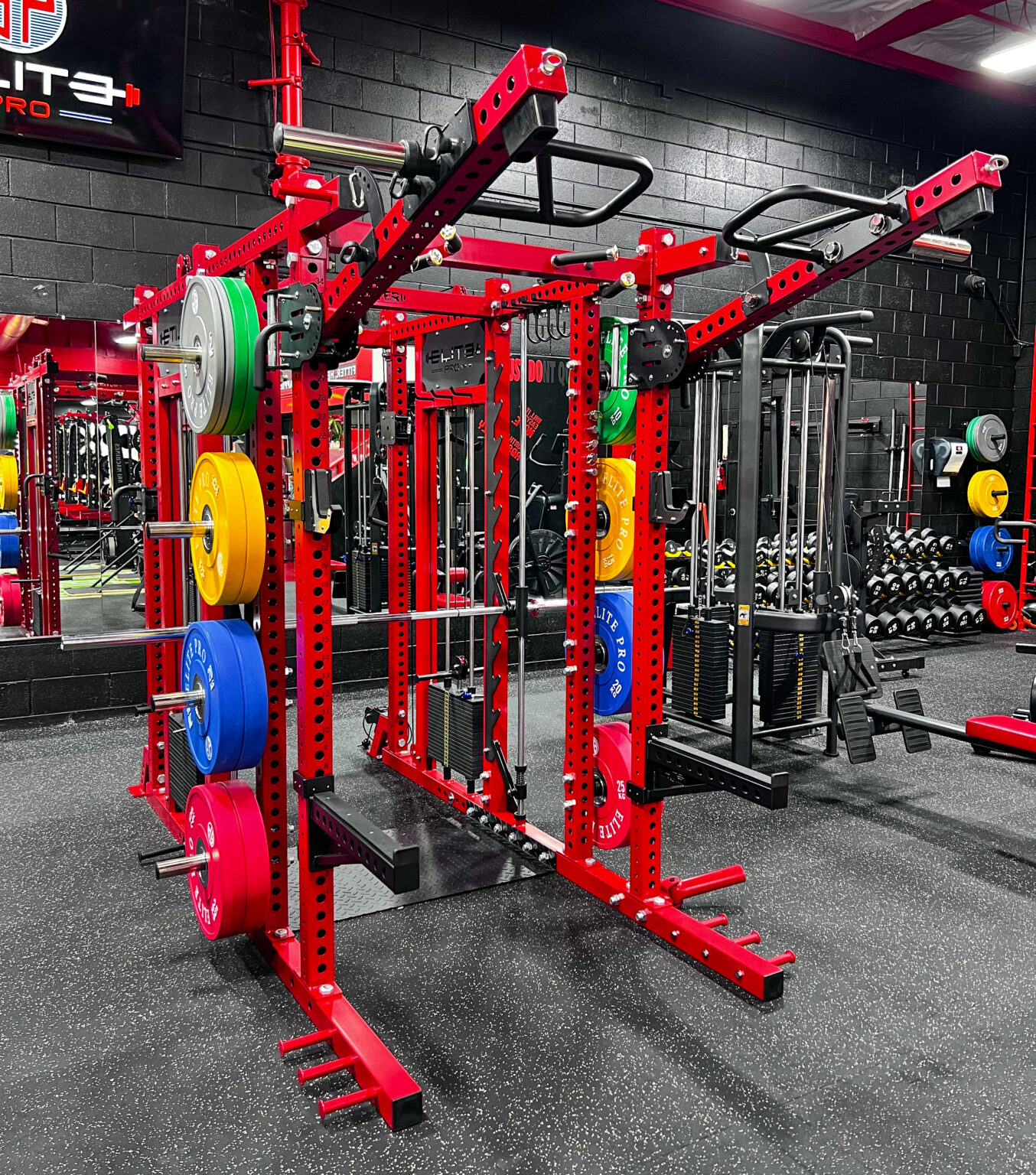 Jammer Arms, Adjustable Handles and Straight Bar Connector - Elite Pro ...