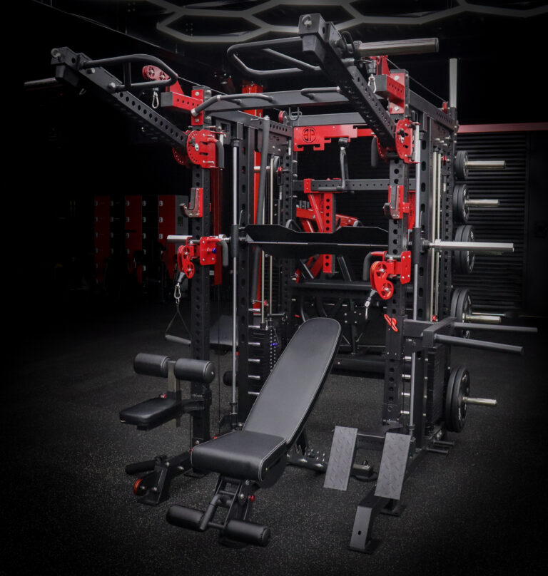 EP FTS2 Power Rack - Fully Loaded + Bench +Barbell + Weight Plate Set ...