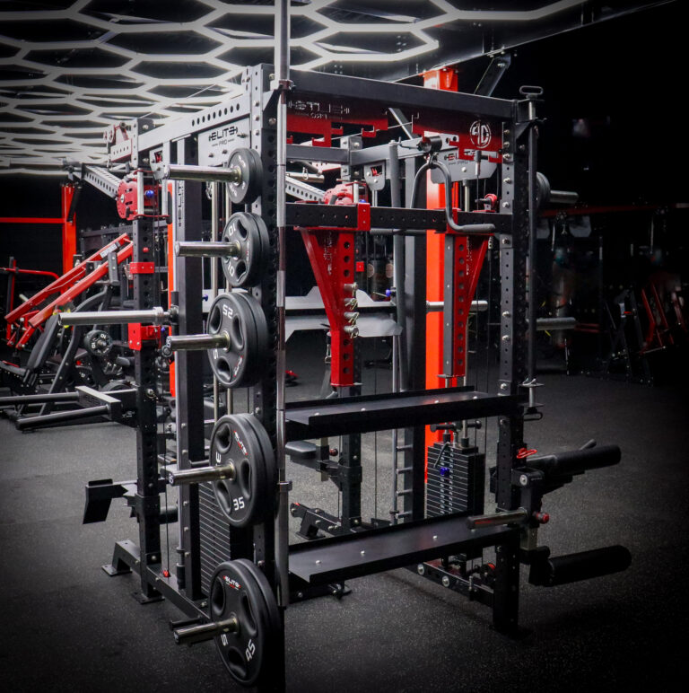 EP FTS2 Power Rack - Fully Loaded + Bench +Barbell + Weight Plate Set ...