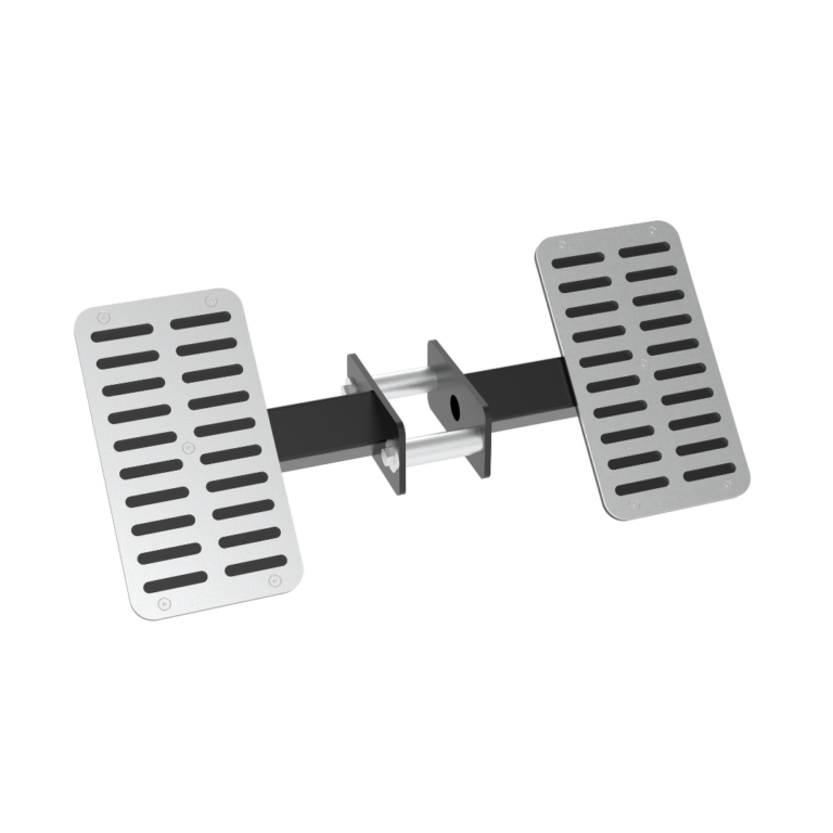M2/M3 Rack Cable Row Foot Plate - Elite Pro Fitness
